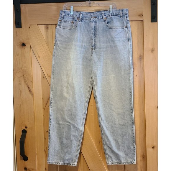 Levi's | Jeans | Vintage Levis 55 Mens Jeans 38x30 Light Blue Denim ...